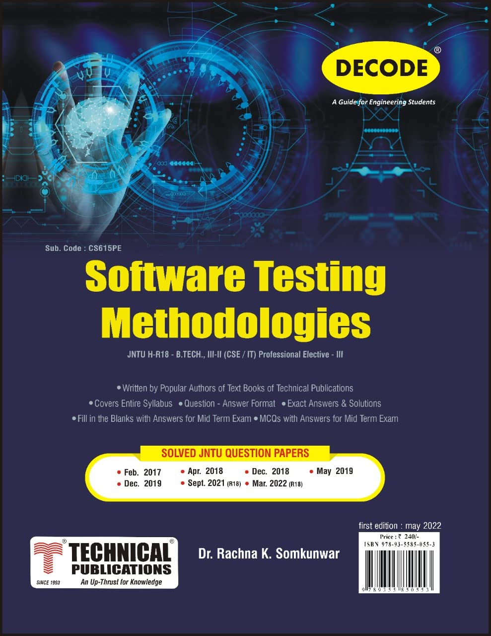 Buy DECODE Software Testing Methodologies for JNTU-H 18 Course (III ...
