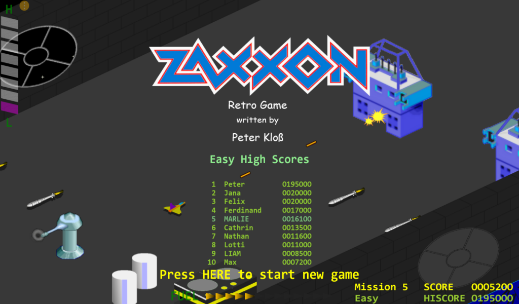 ZAXXON Remake by Peter Kloß - App on Amazon Appstore