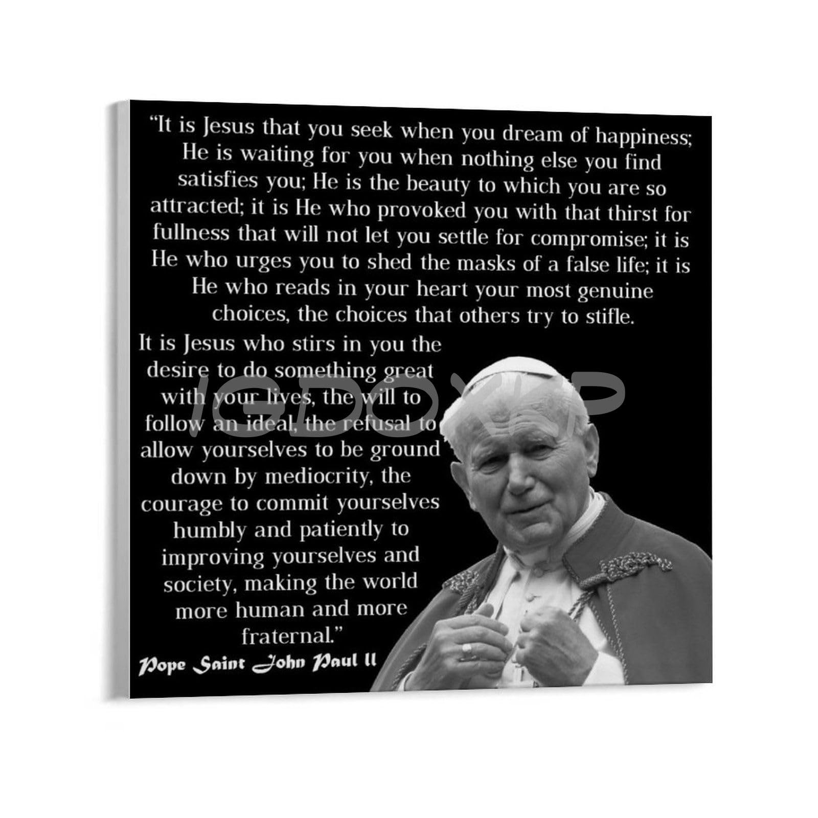 Amazon.com: EXOGUN The 264th Pope St. John Paul II of The Catholic ...