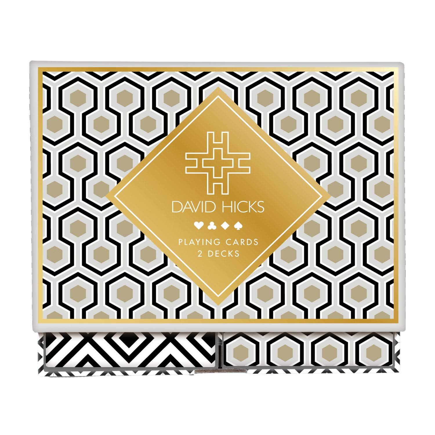 Amazon.com: Galison David Hicks Playing Card Set : Galison, The Estate ...