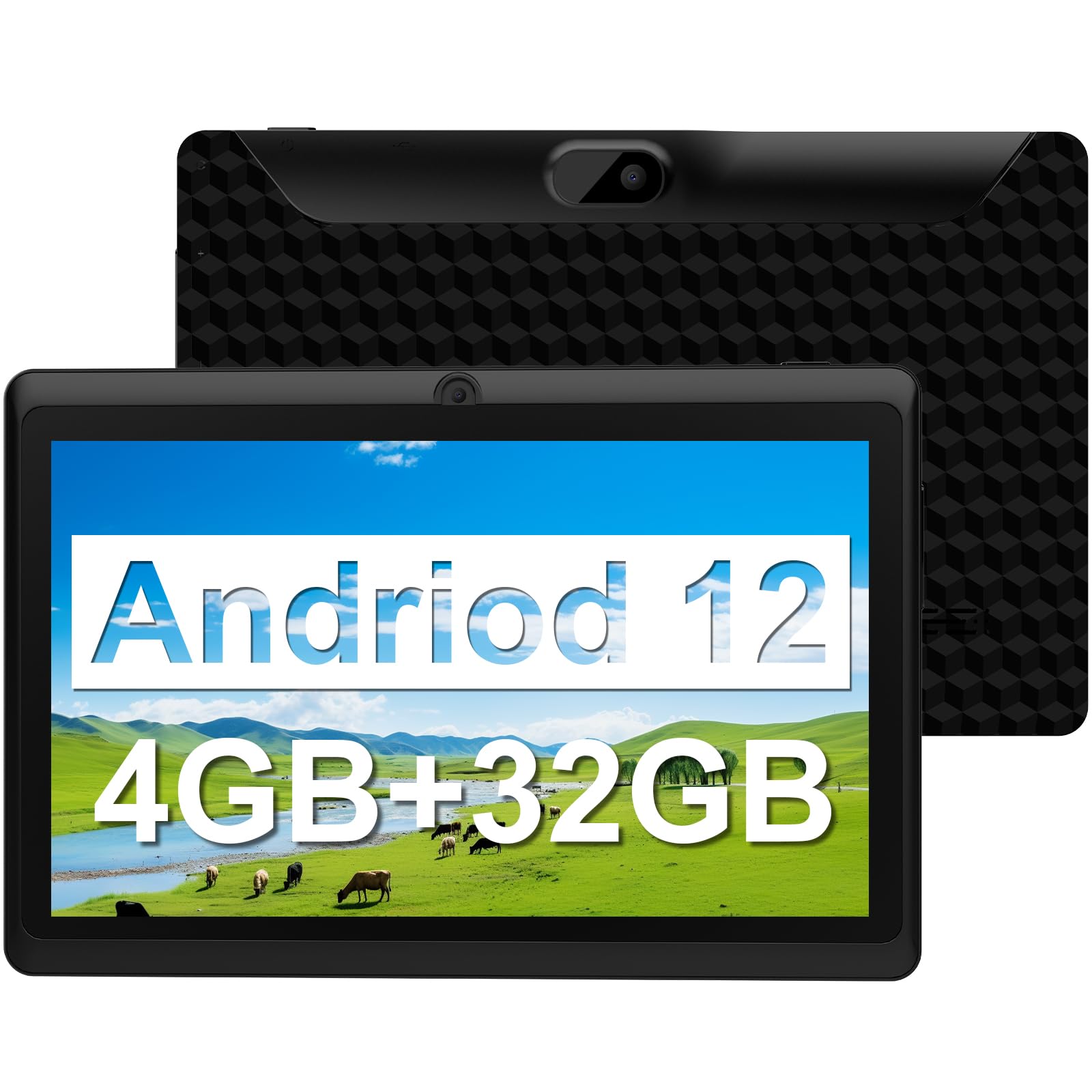 Amazon.com : BYANDBY Tablets Android 12, 7 inch Tablets, 4GB+32GB/1TB ...