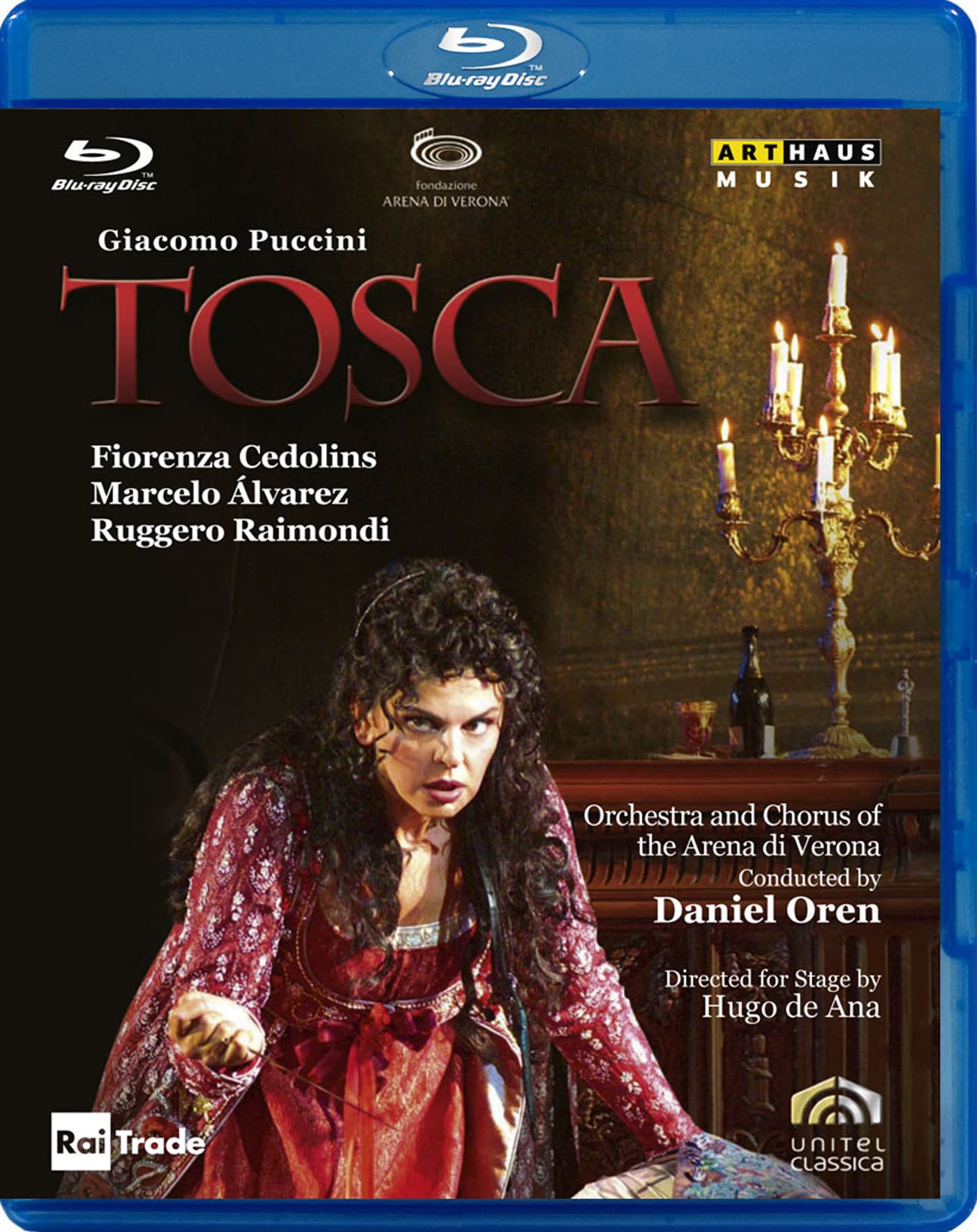 Tosca [Blu-ray] [2011]: Amazon.co.uk: Fiorenza Cedolins, Marcelo ...