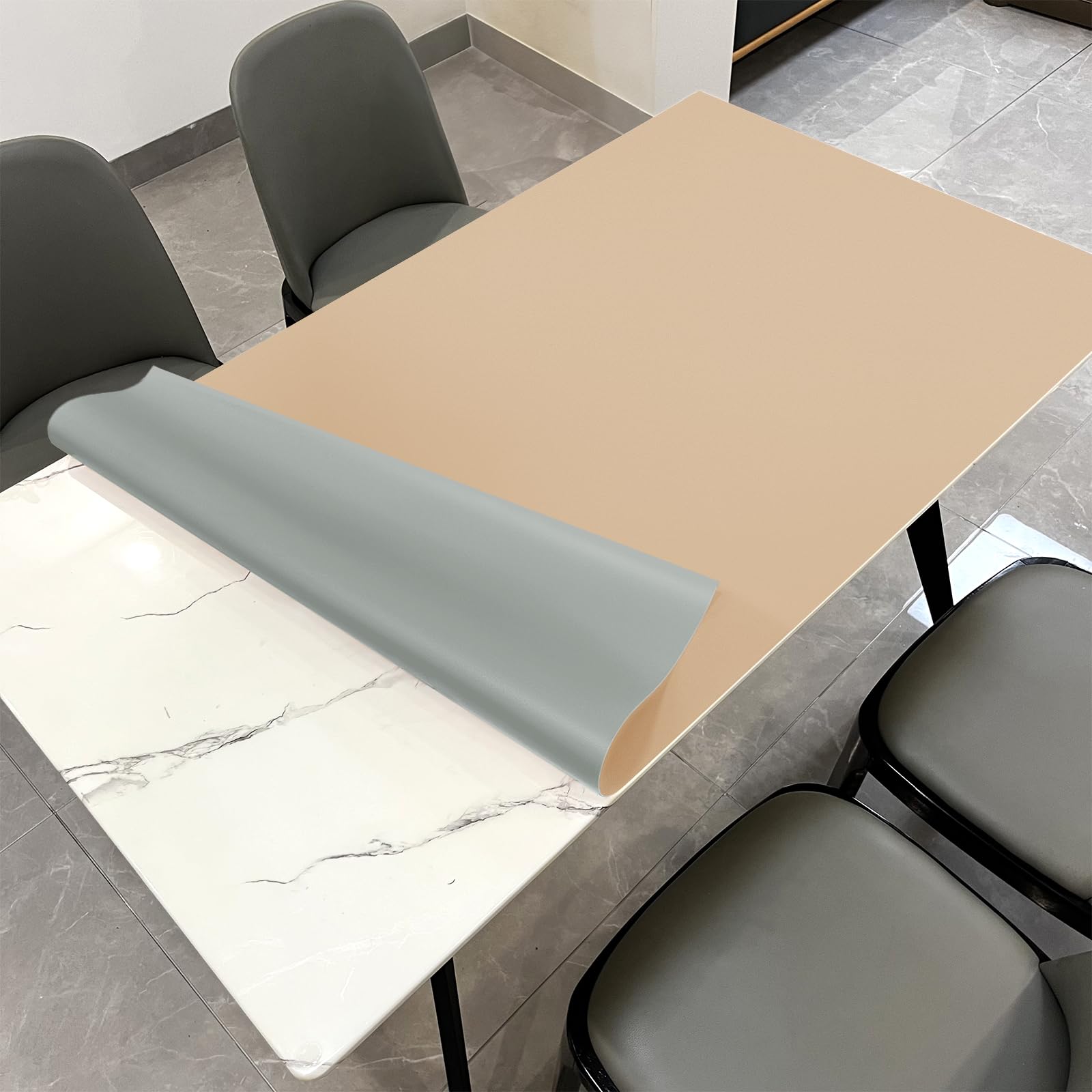 Amazon.com: Zinkooat Leather Table Cover,1.8mm Thick,36x60 Inch Table ...