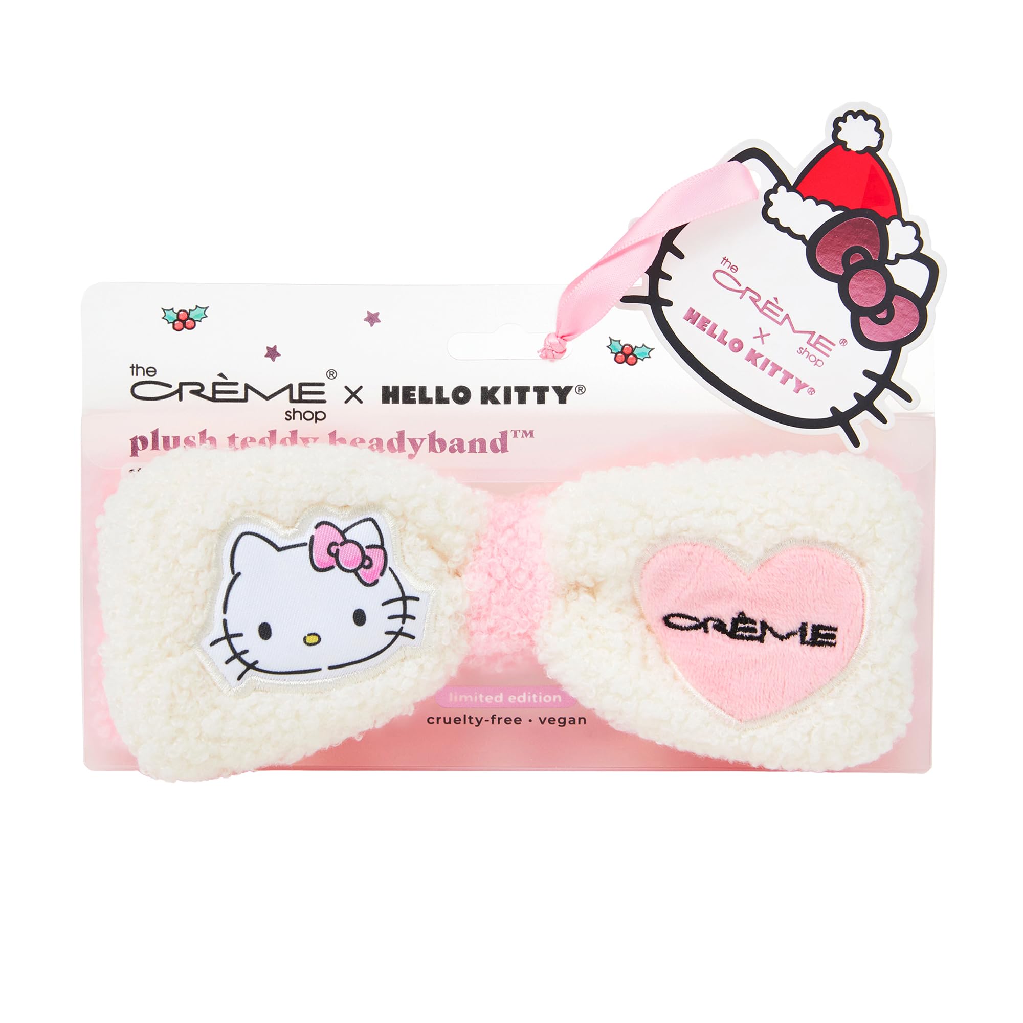 Amazon.com : The Crème Shop Headband Hello Kitty Strawberry Latte ...