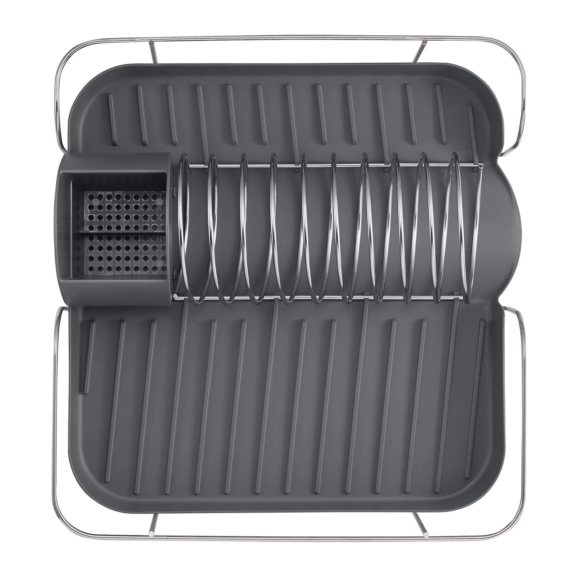 Snapklik.com : Polder Spring Dish Rack Holds Up To 9 Plates And ...