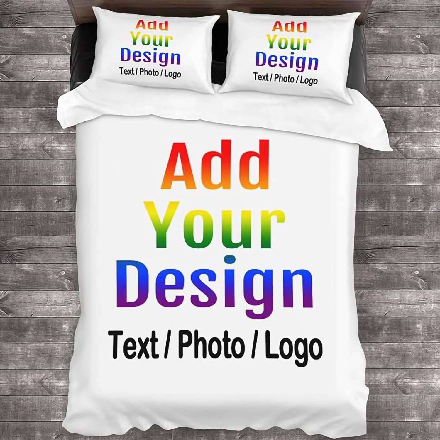 ZZTBQ Personalised Bedding, Custom Duvet cover, Personalized Kids Duvet ...