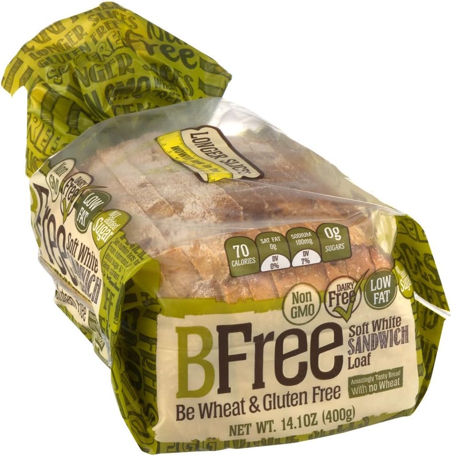 Amazon.com: Bfree Gluten Free Sandwich Bread, Seeded Brown,14.11 Oz ...