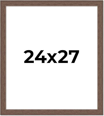 Amazon.com - 10x14 Frame Brown Distressed Barnwood Picture Frame ...