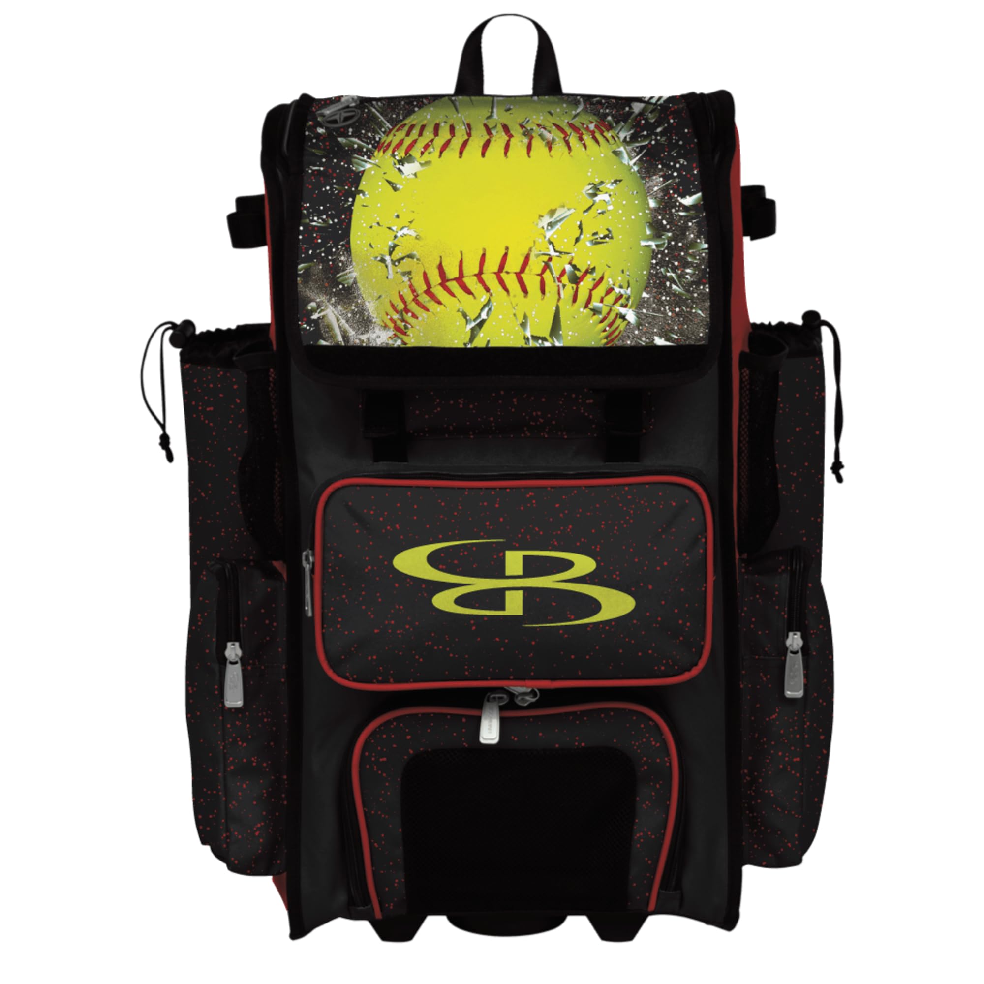 Snapklik.com : Rolling Superpack Baseball/Softball Gear Bag ...