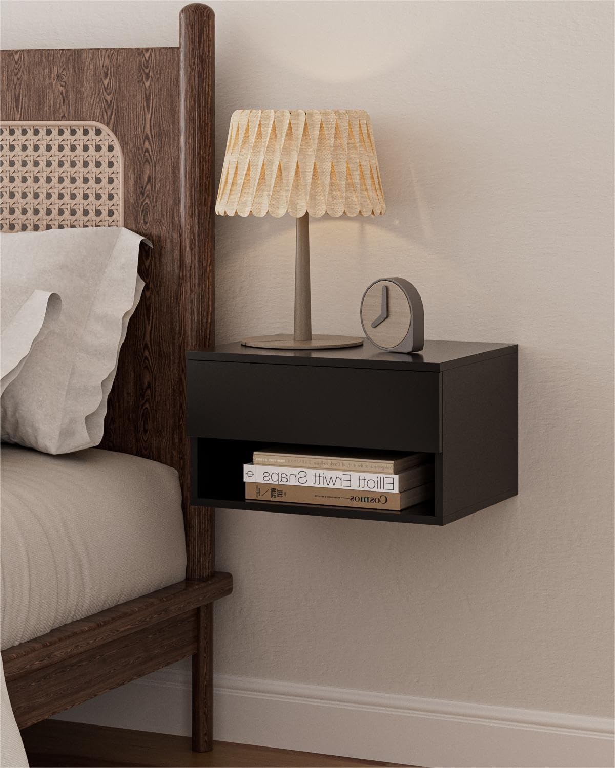 Amazon.com: Aienvey Floating Nightstand, Small Modern Floating ...
