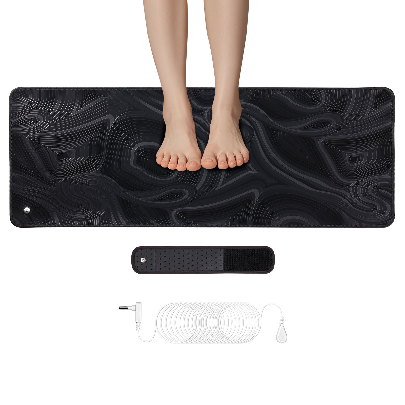 Amazon.com: Grounding Mat for Sleep, Energy,Balance, Earth Connected ...