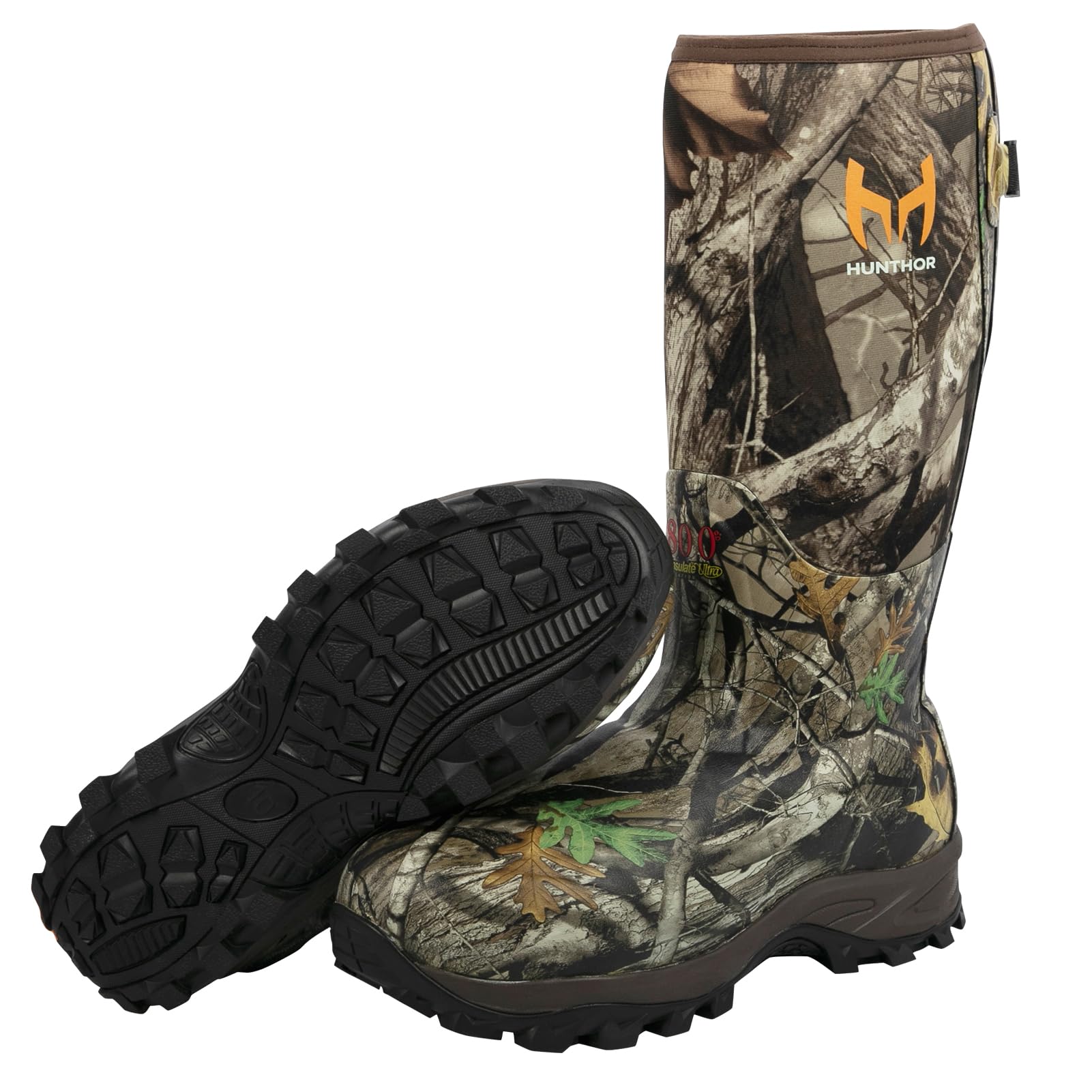 Waterproof Insulated Neoprene Hunting Boots For Men Camo Men's 6mm ...