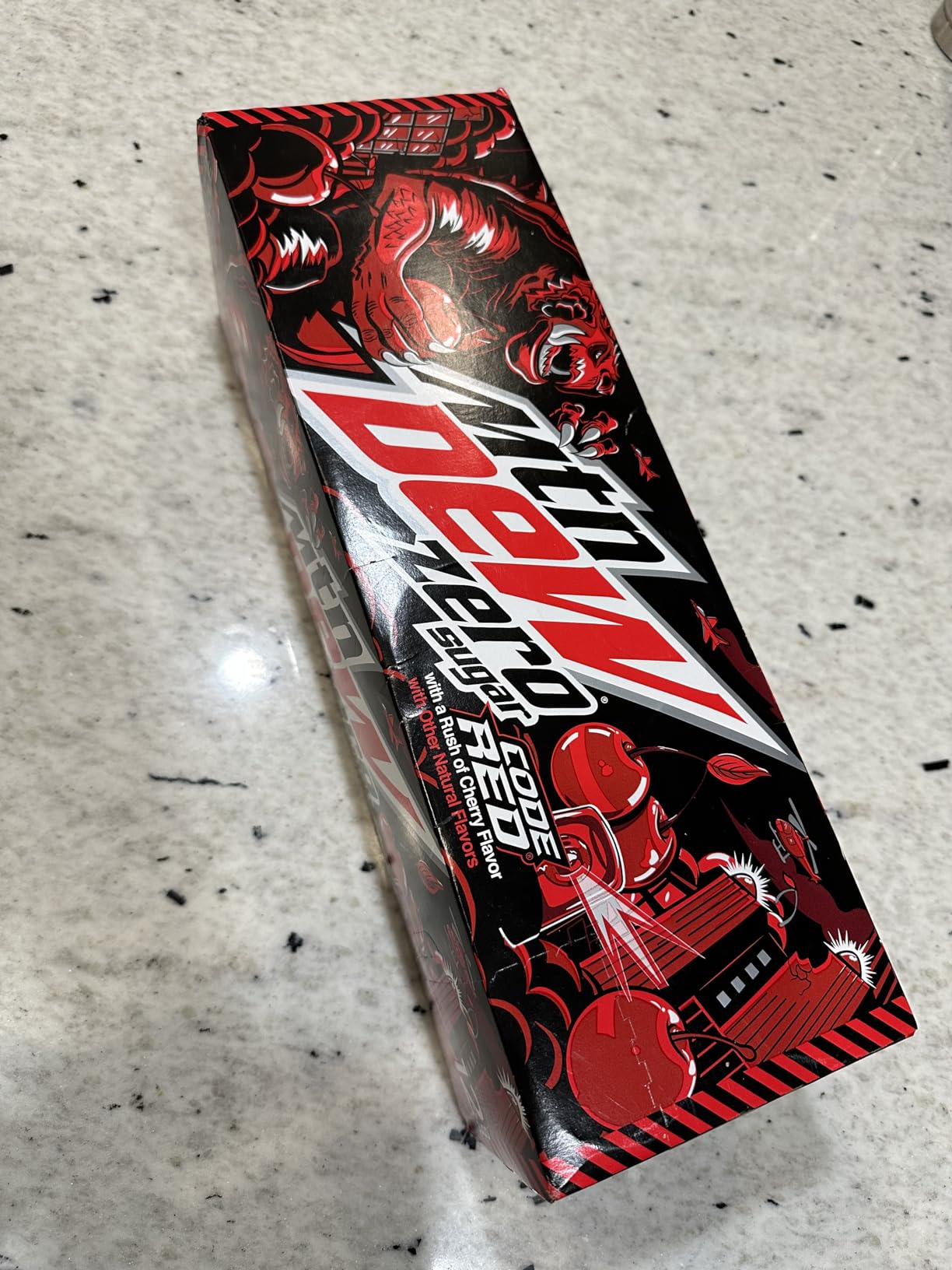 Amazon.com: Mtn Dew Code Red Zero Sugar - 12 CT