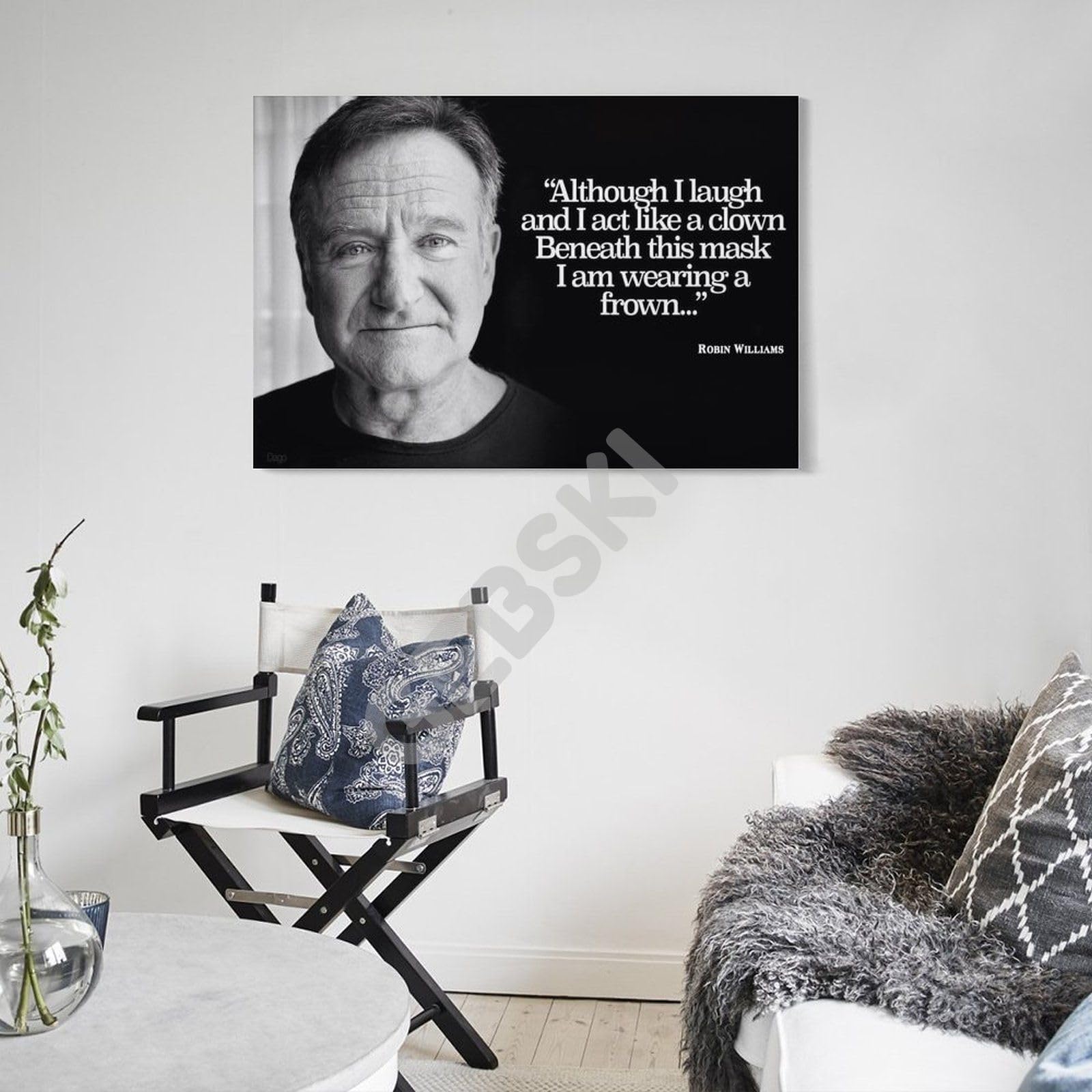 Robin Williams Laughing Quote