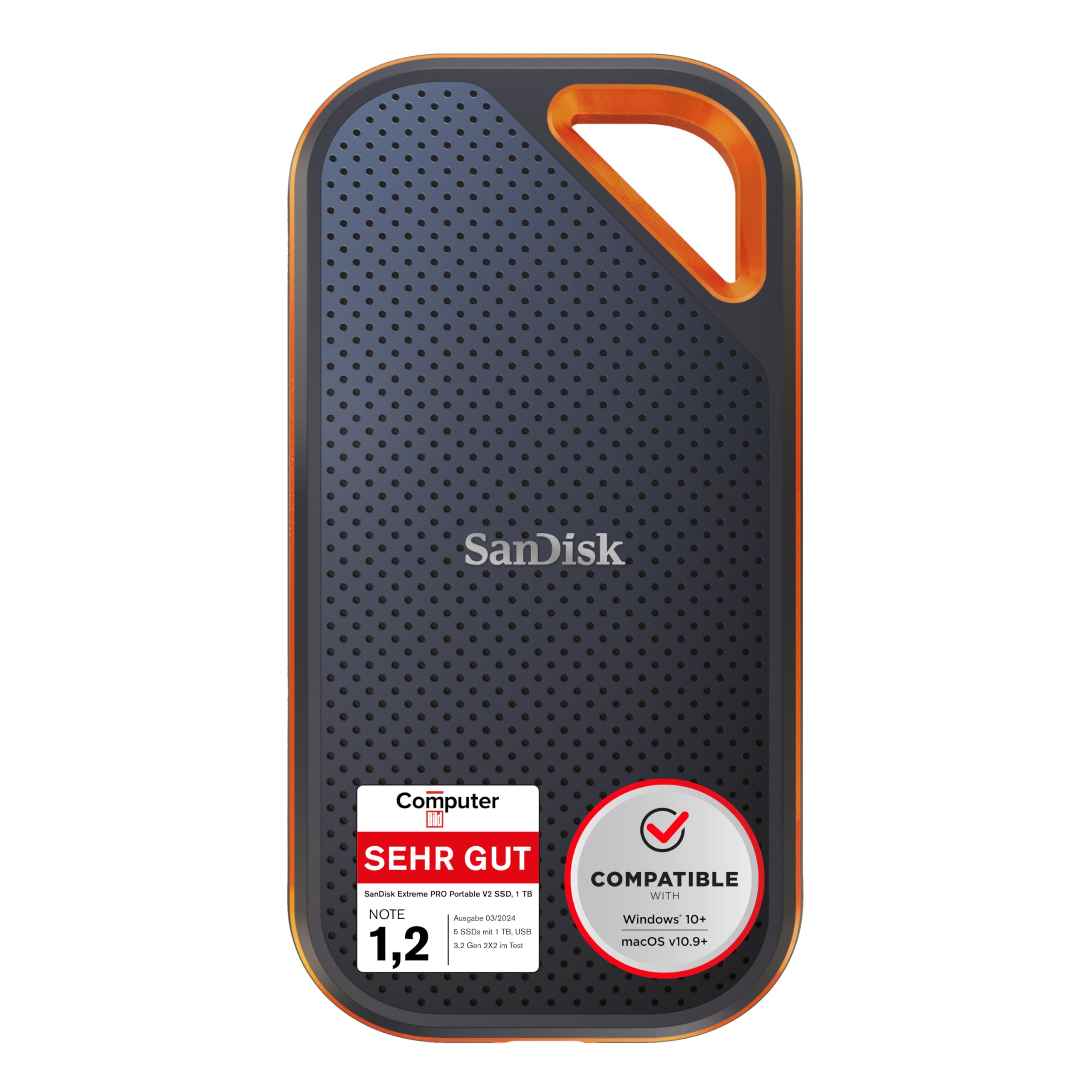 SanDisk Extreme Portable SSD External Hard Drive: Amazon.de: Computer ...