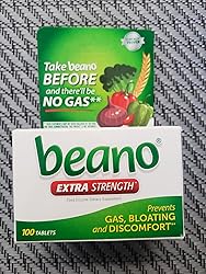 Amazon.com: Beano Gas Relief (100 Count (Pack of 1)) : Health & Household