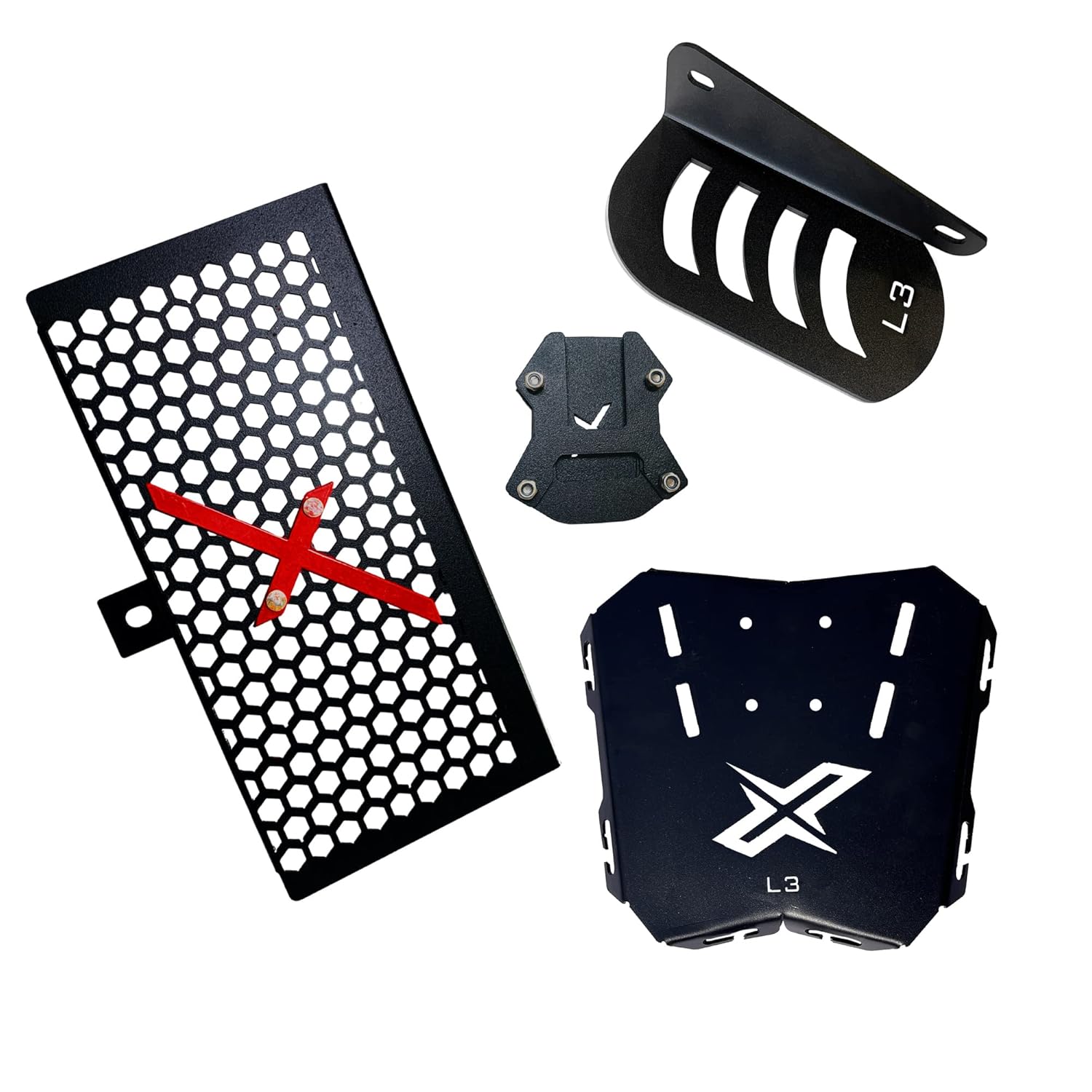 L3 Modz XPULSE 200 Carrier/Xpulse Footrest/Xpulse Side Stand Extender ...