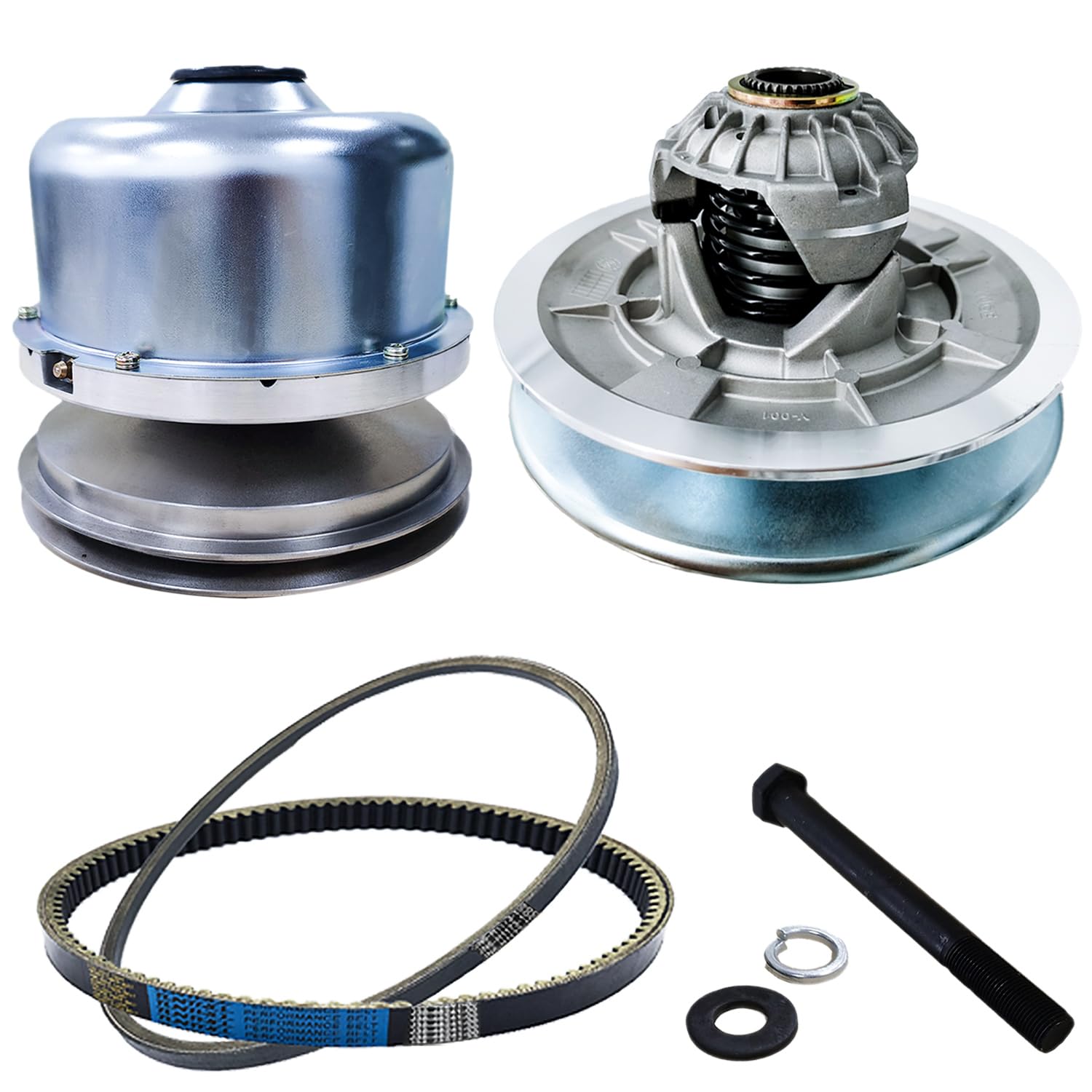 Amazon.com: TUNTROL FBT Primary & Secondary Clutch Set for Yamaha YDRA ...