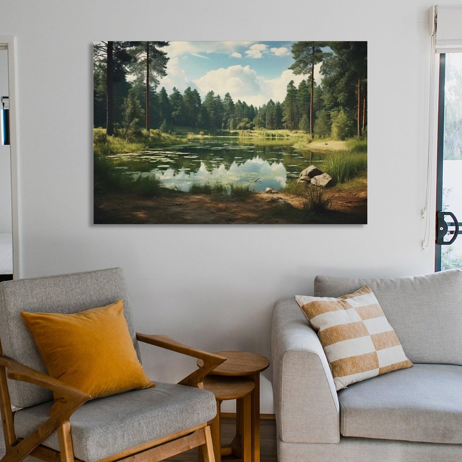 Rustic Forest Landscape Design