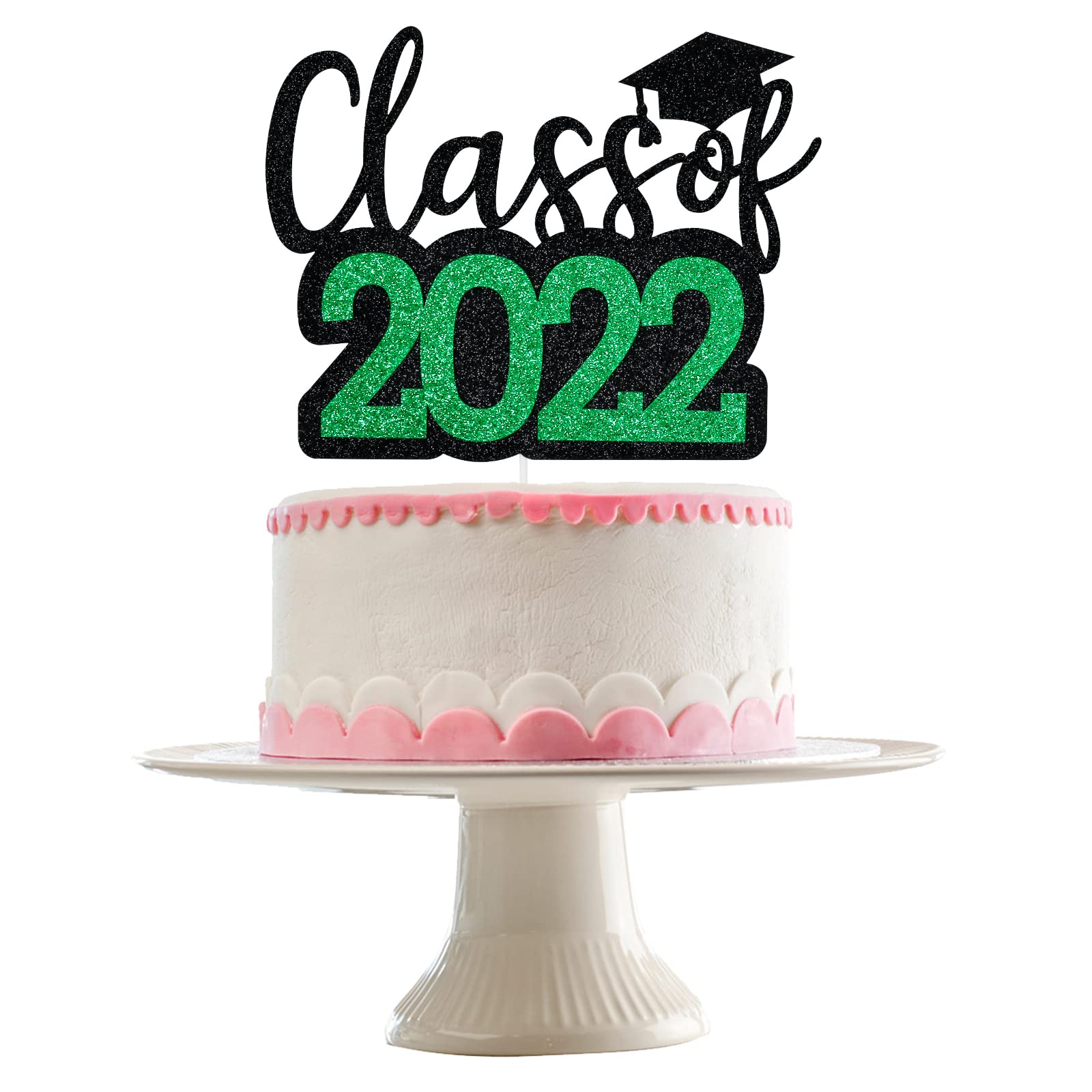 Graduation Cake Topper 2022 Class Of 2022 Cake Topper Green ...
