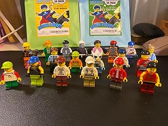 Amazon.com: Pack of 10 Random Authentic Lego Figures (9443) : Toys & Games