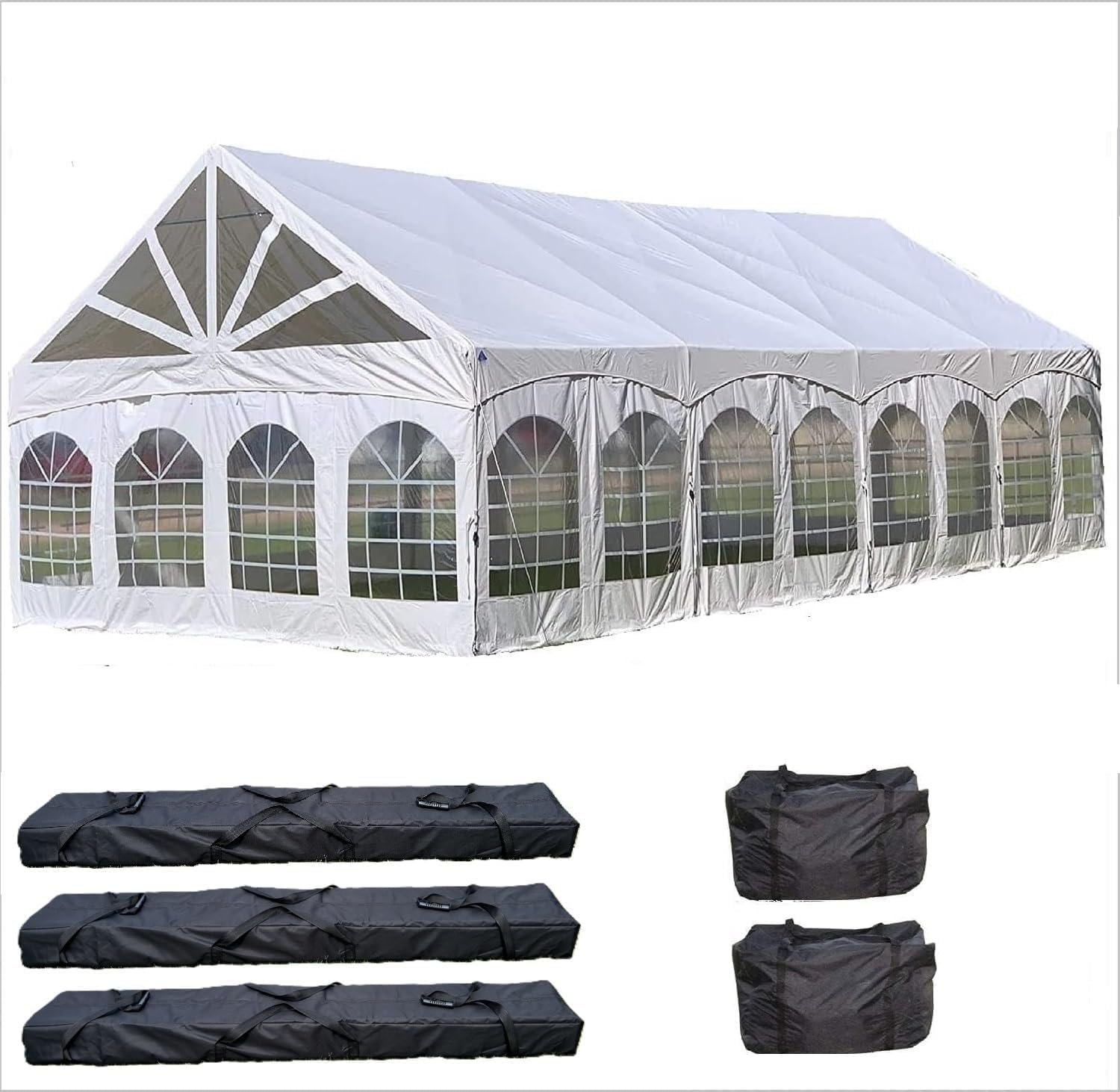 Amazon.com : DELTA 40'x20' PE Marquee Party Tent, Tents for Parties ...