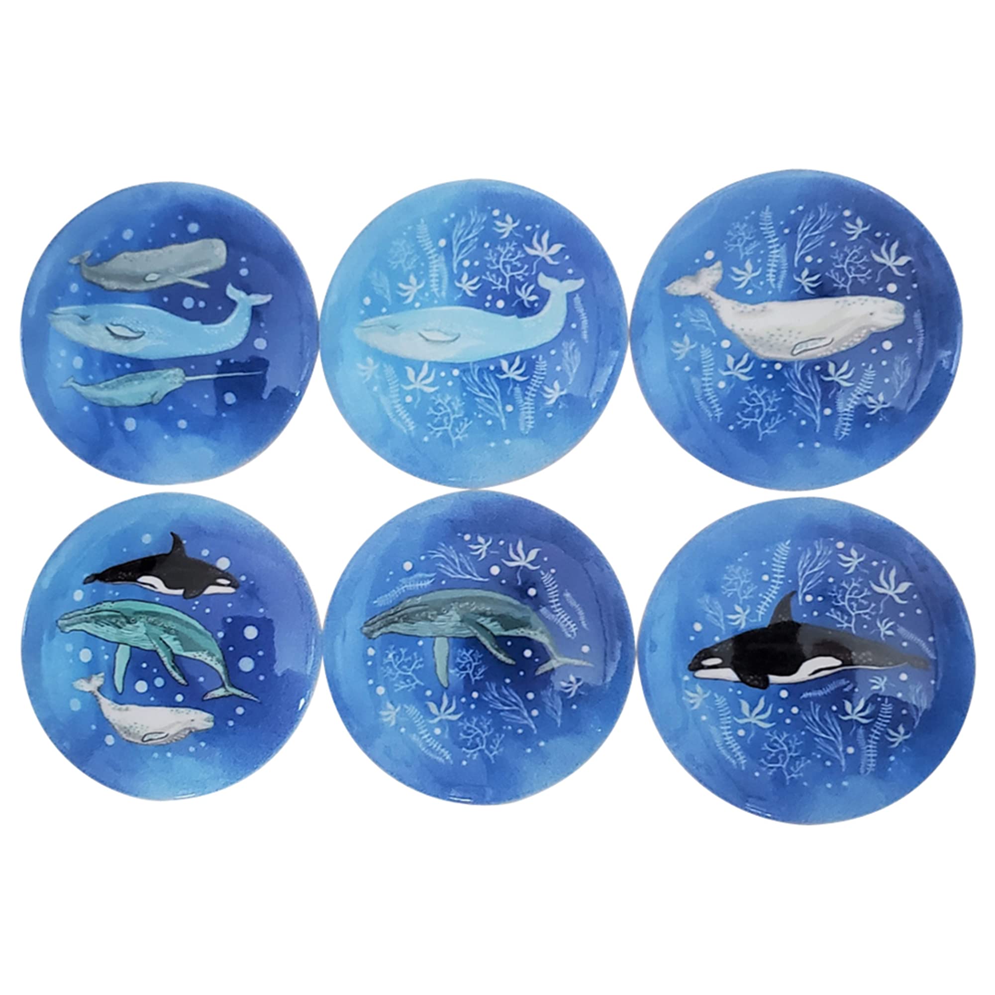 Twisted R Design Wooden Cabinet Knobs - Set of 6 Round Kitchen ...