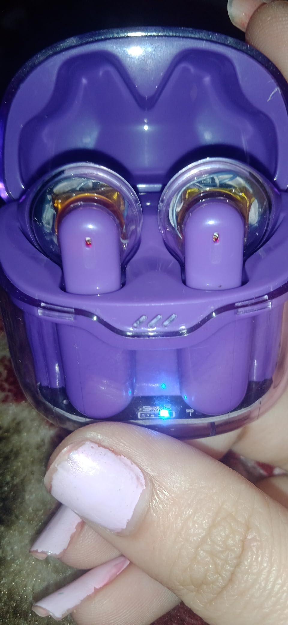 AXL Ultron Premium Transparent Wireless Earbuds with 30 HRS Playback ...