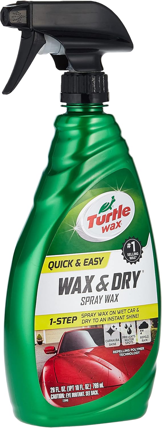 Amazon.com: Turtle Wax T-9 1-Step Wax & Dry - 26 oz. : Automotive
