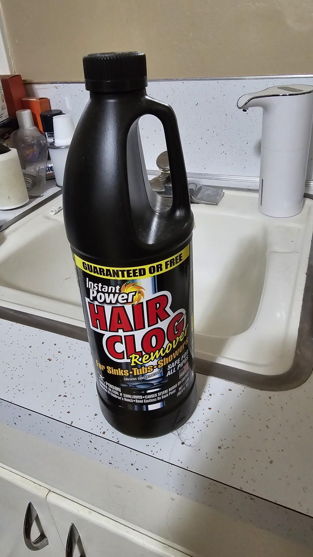 Amazon.com: Instant Power Hair Clog Remover : Health & Household