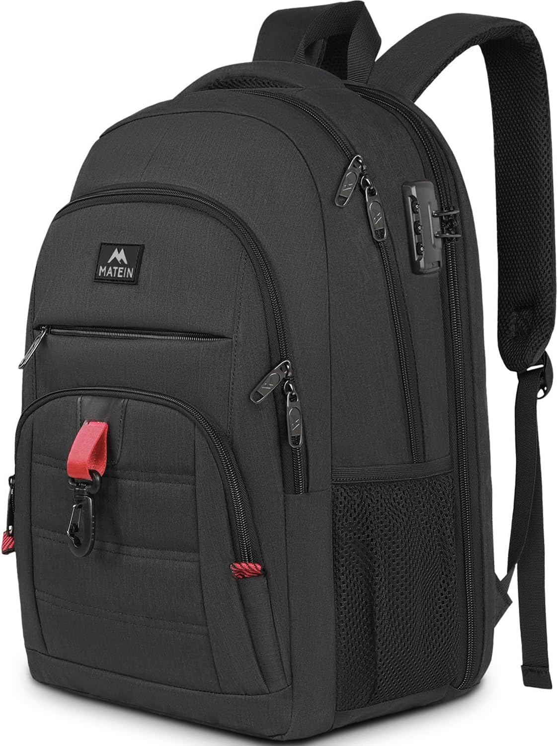 Amazon.com: Anti Theft Travel Backpack for Men, 17 Inch Laptop Backpack ...