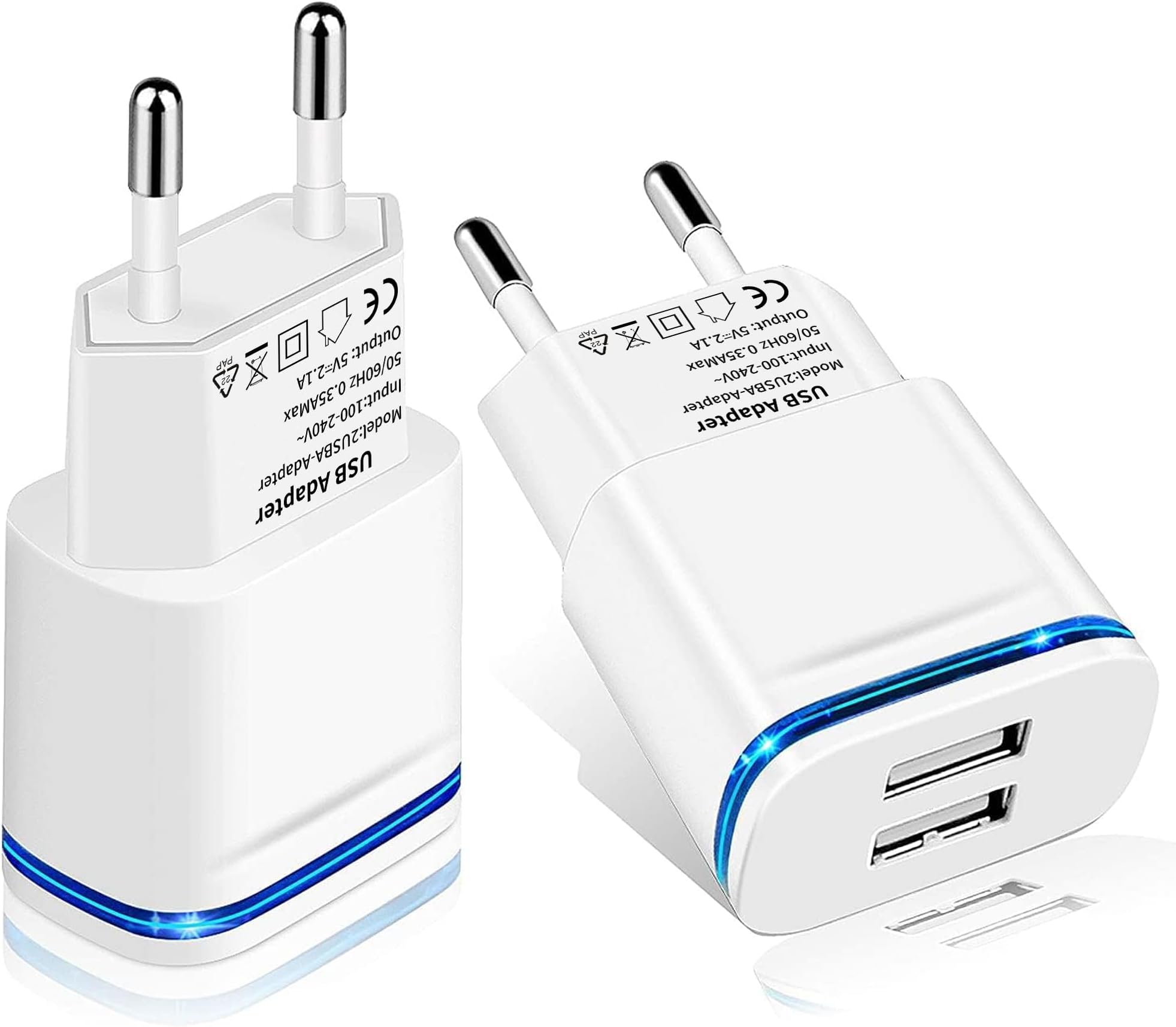 USB C Ladegerät Mehrfach Netzteil - 100W 6-Port Schnellladegerät PD 3.0 ...