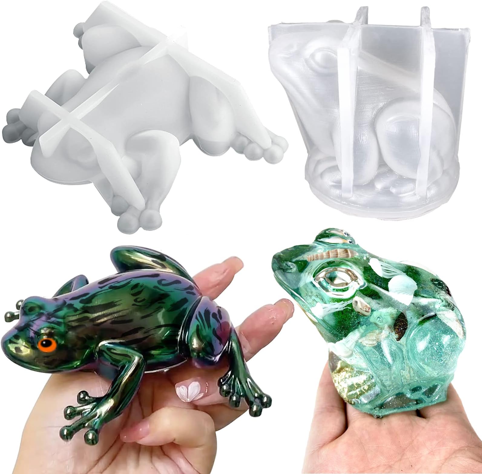 Amazon.com: Large Frog Silicone Mold : Arts, Crafts & Sewing