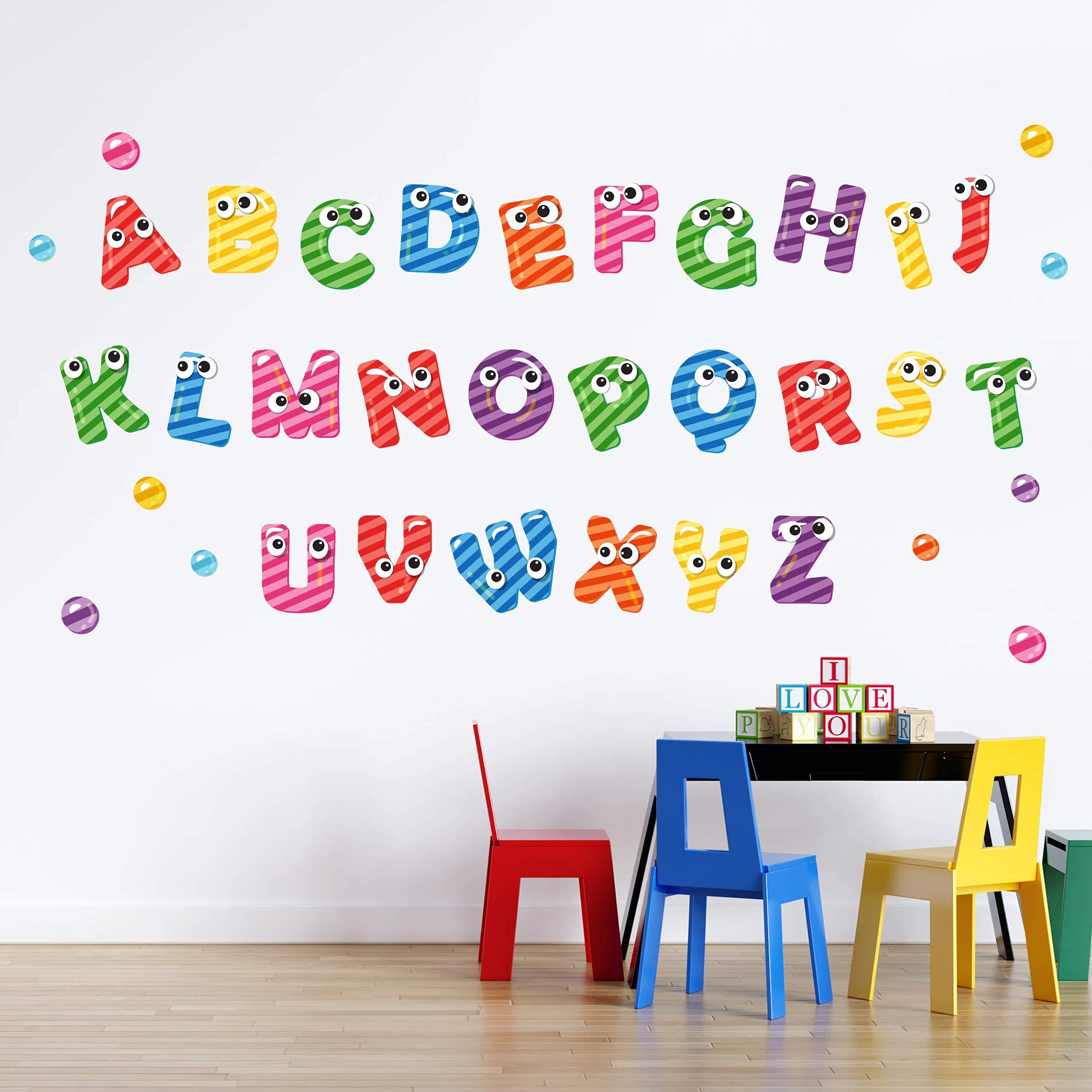 Letras Grandes Del Alfabeto Para Pared Letras De Madera Grandes De 17