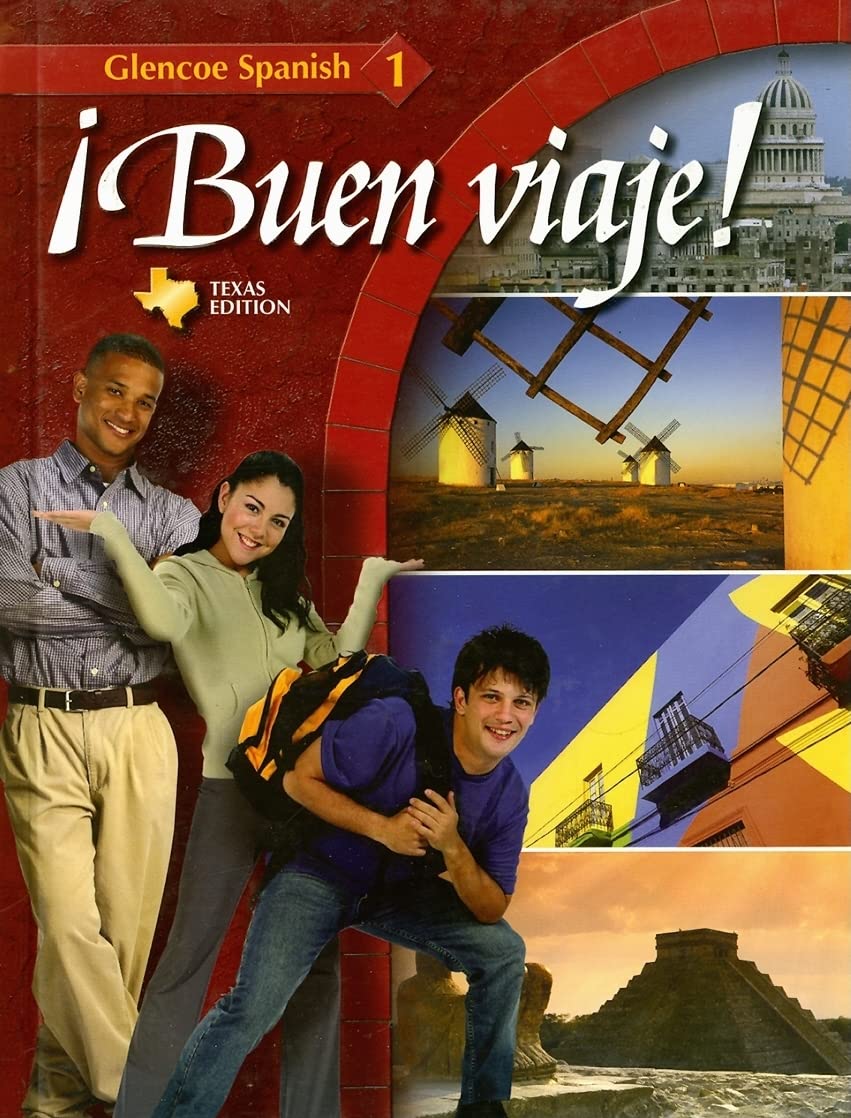 Amazon.com: ¡Buen viaje!, Level 1, TEXAS Student Edition (Glencoe ...