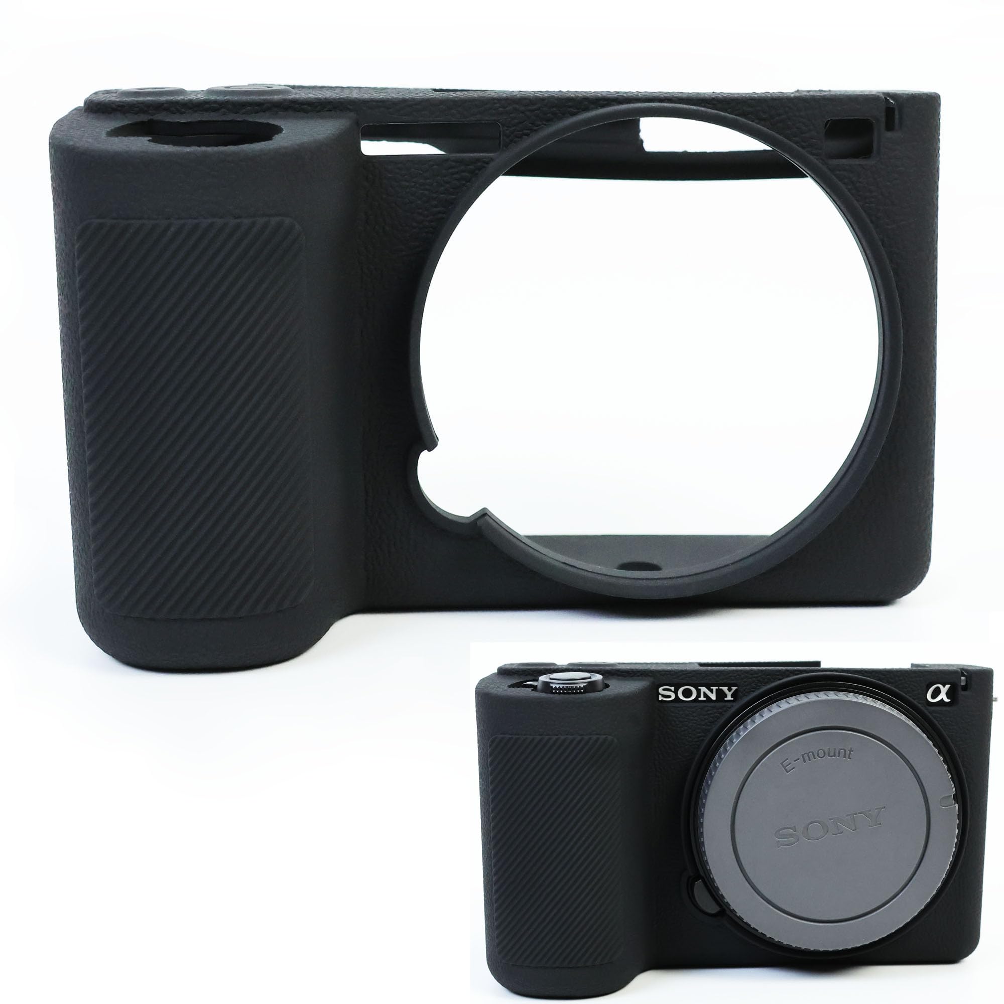 Amazon.com : PCTC ZVE10 II Silicone Protective Cover Housing Frame ...