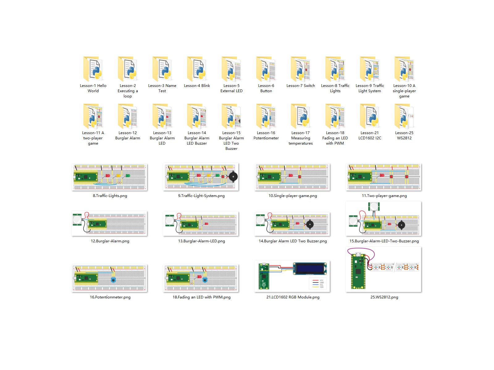 Ibest Basic Starter Kit For Raspberry Pi Picowith Detailed Online Tutorials And Resourcesfast