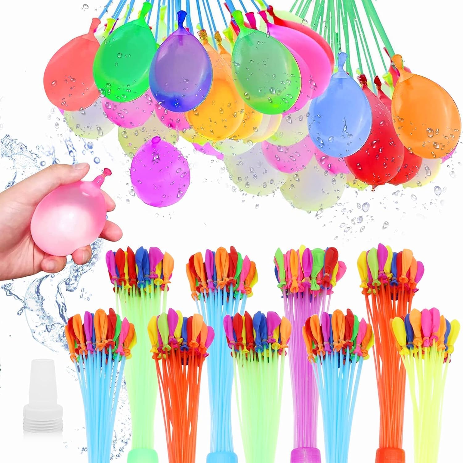Flipster Holi Water Magic Balloons L Set Of 3 Bunch L 111 Baloons L ...