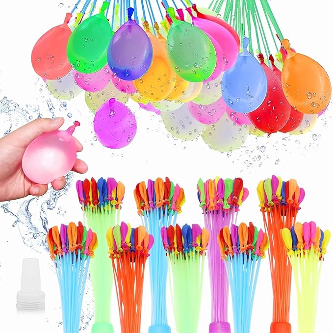Flipster Holi Water Balloons Set | 222 Self-Sealing Magic Water ...