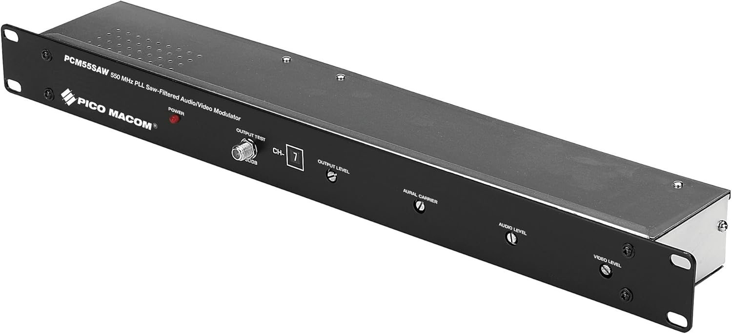 Amazon.com: Pico Macom PCM55 SAW Channel 3 Rack-Mount RF Modulator ...