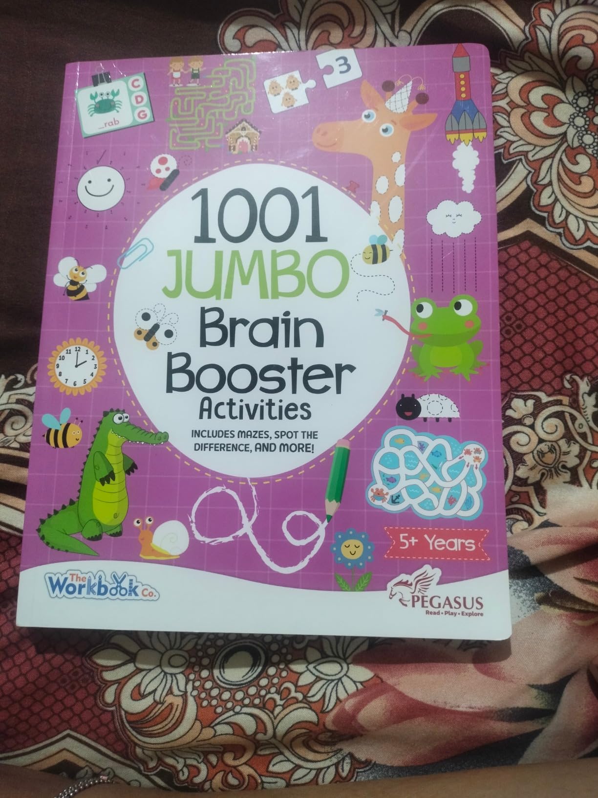1001 Jumbo Brain Booster Activities – Fun Learning and Puzzles for Kids ...