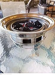 Amazon.com: PHOJEWI Korean BBQ Grill Charcoal, Small Charcoal Grill 13. ...