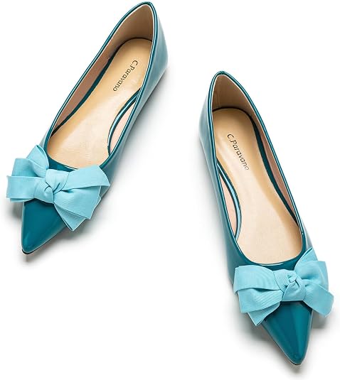 C.Paravano Ballerines Femme | Chaussures Plates Ballerines Bout Pointu ...