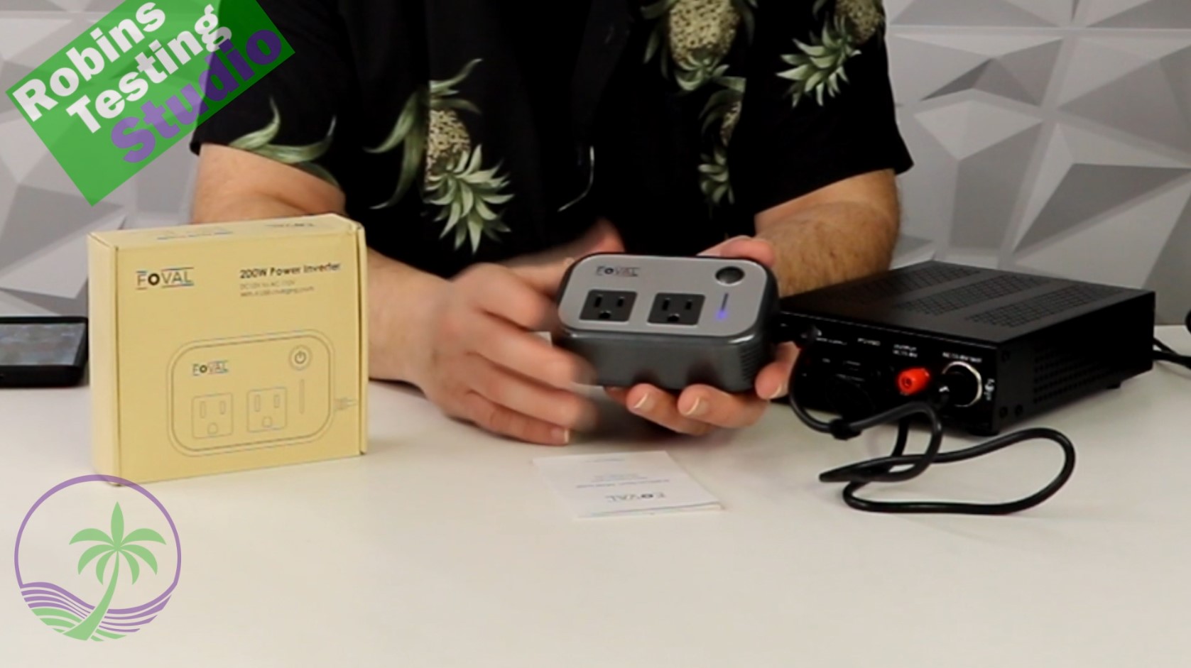 Watch FOVAL 200W Car Power Inverter on Amazon Live