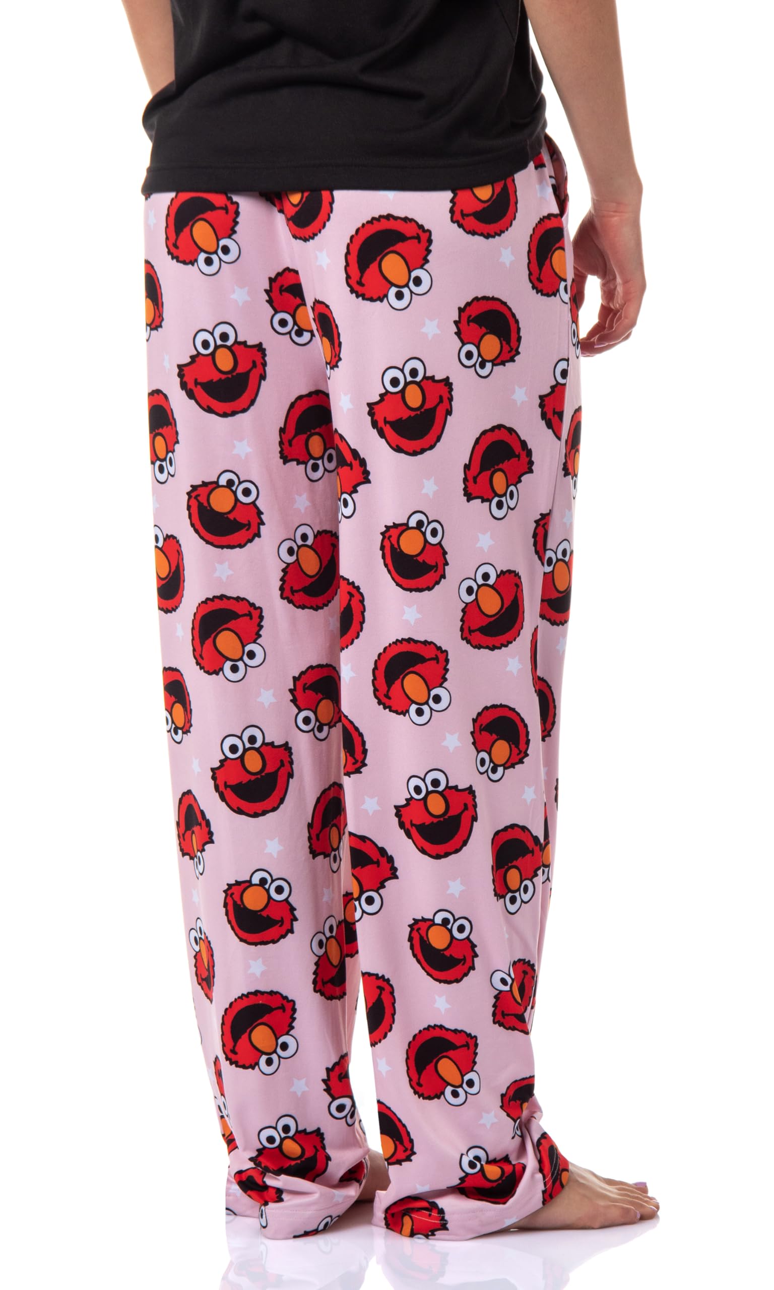 Snapklik.com : Sesame Street Womens Elmo Muppet Face Tossed Print Sleep ...