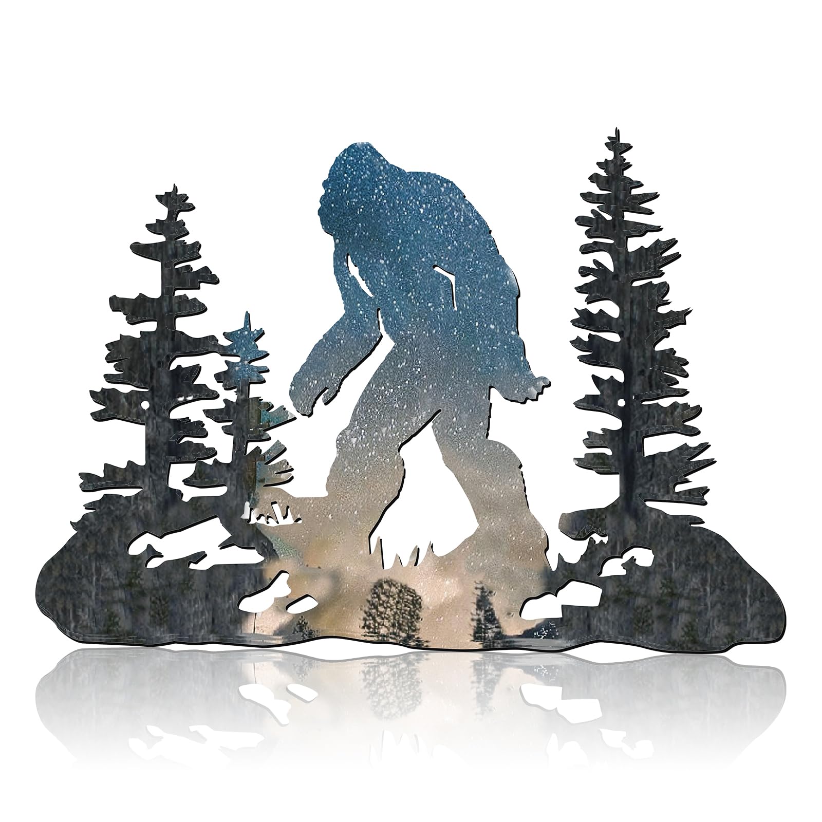 Amazon.com: Sasquatch Wall Decor Bigfoot Statues for Yard 15.7 x 11 ...