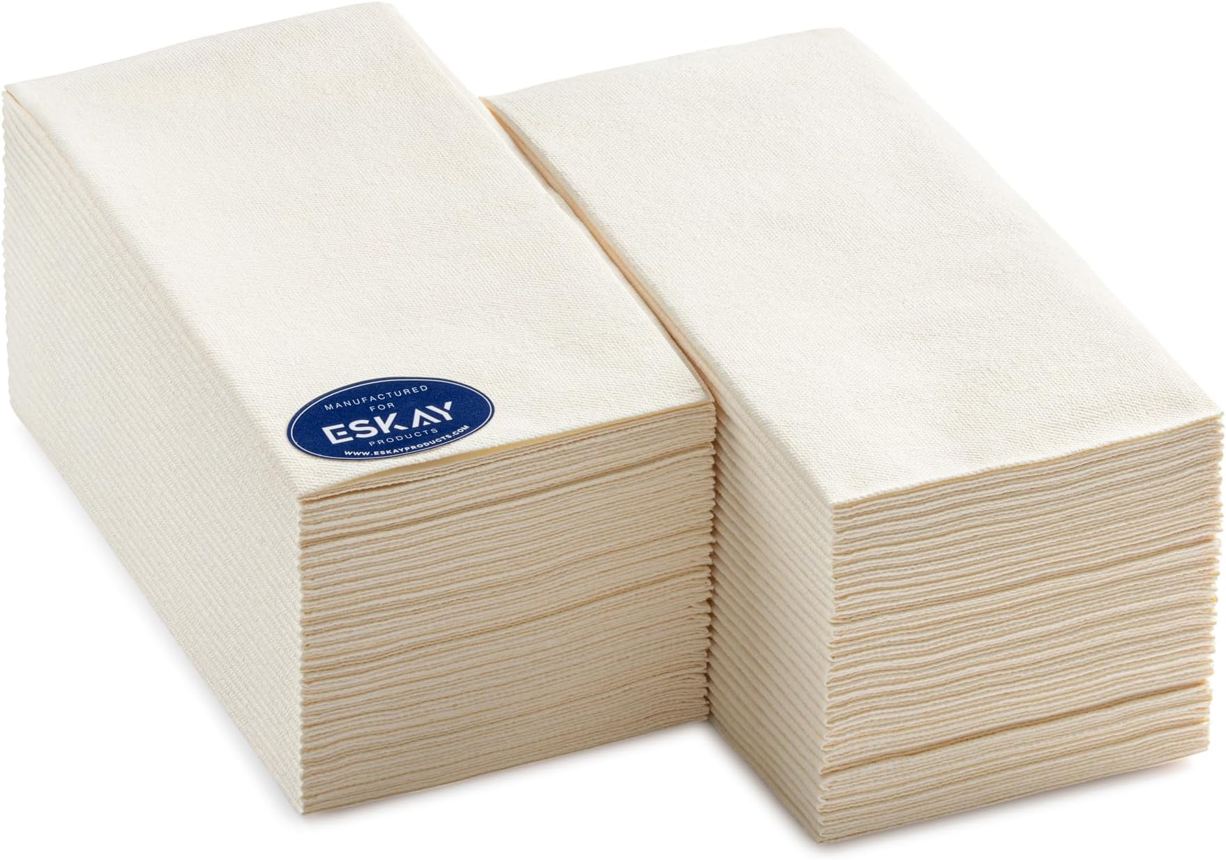 Amazon.com: Exquisite Ivory Paper Napkins Disposable Everyday 100 Pcs 2 ...