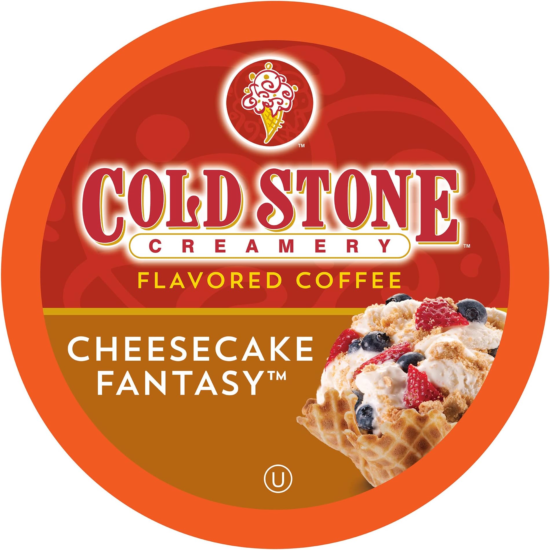Amazon.com : Cold Stone Creamery Beverages Cheesecake Fantasy Ice Cream ...