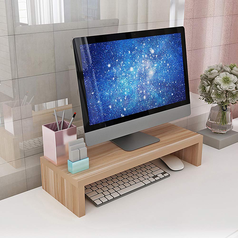 Buy Monitor Stand Riser, Desk Organizer Computer Platform for Desktop ...