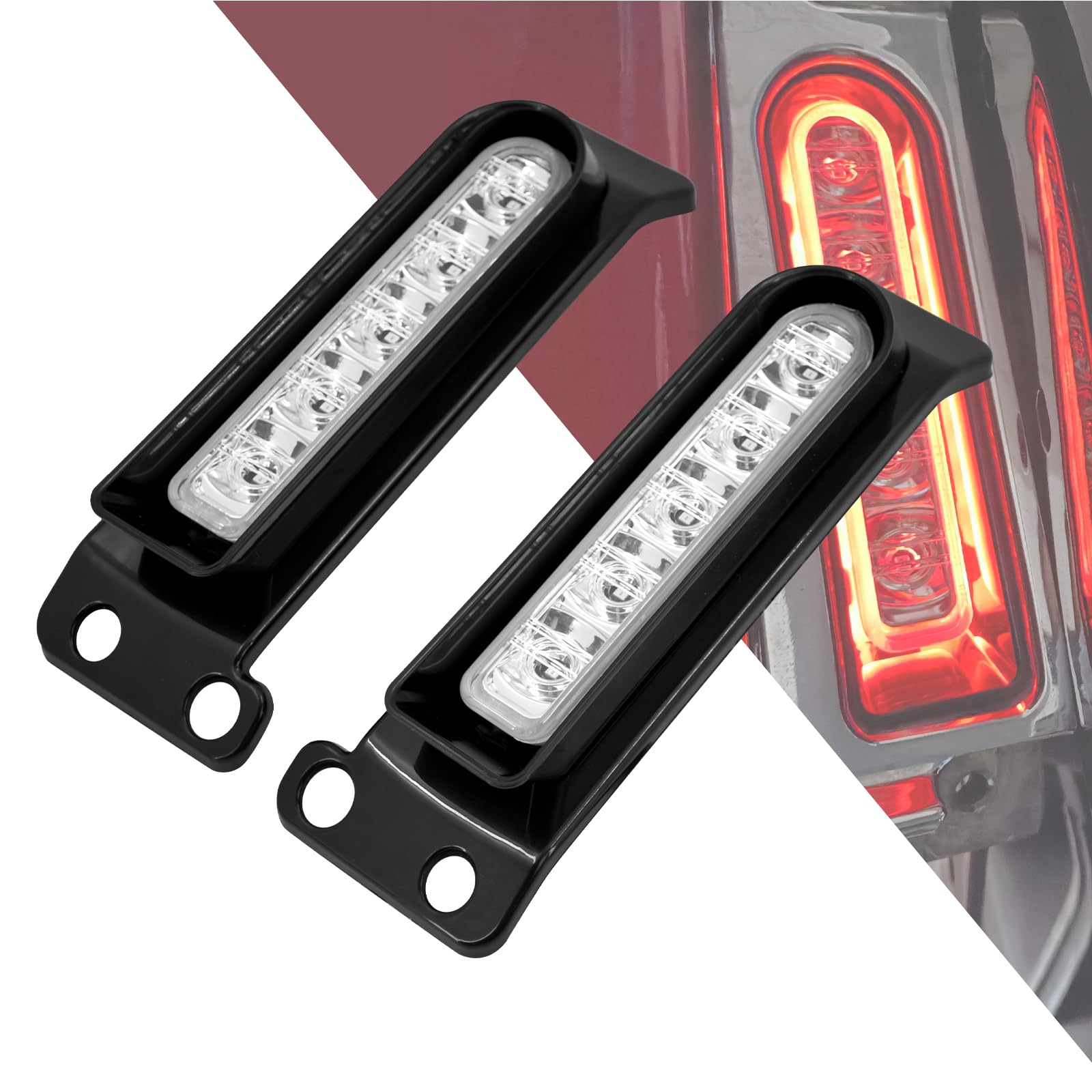Harley Bagger Flush Lighting Competition Series Speaker Lids With